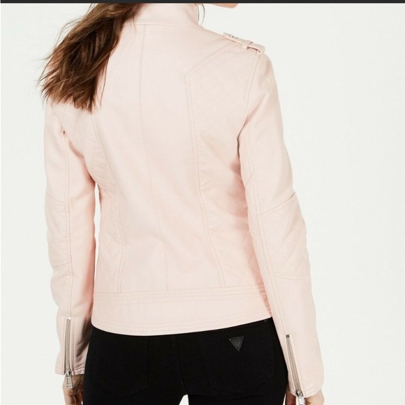 Guess | Jackets & Coats | Guess Womens Long Sleeve Sabrina Pink ...